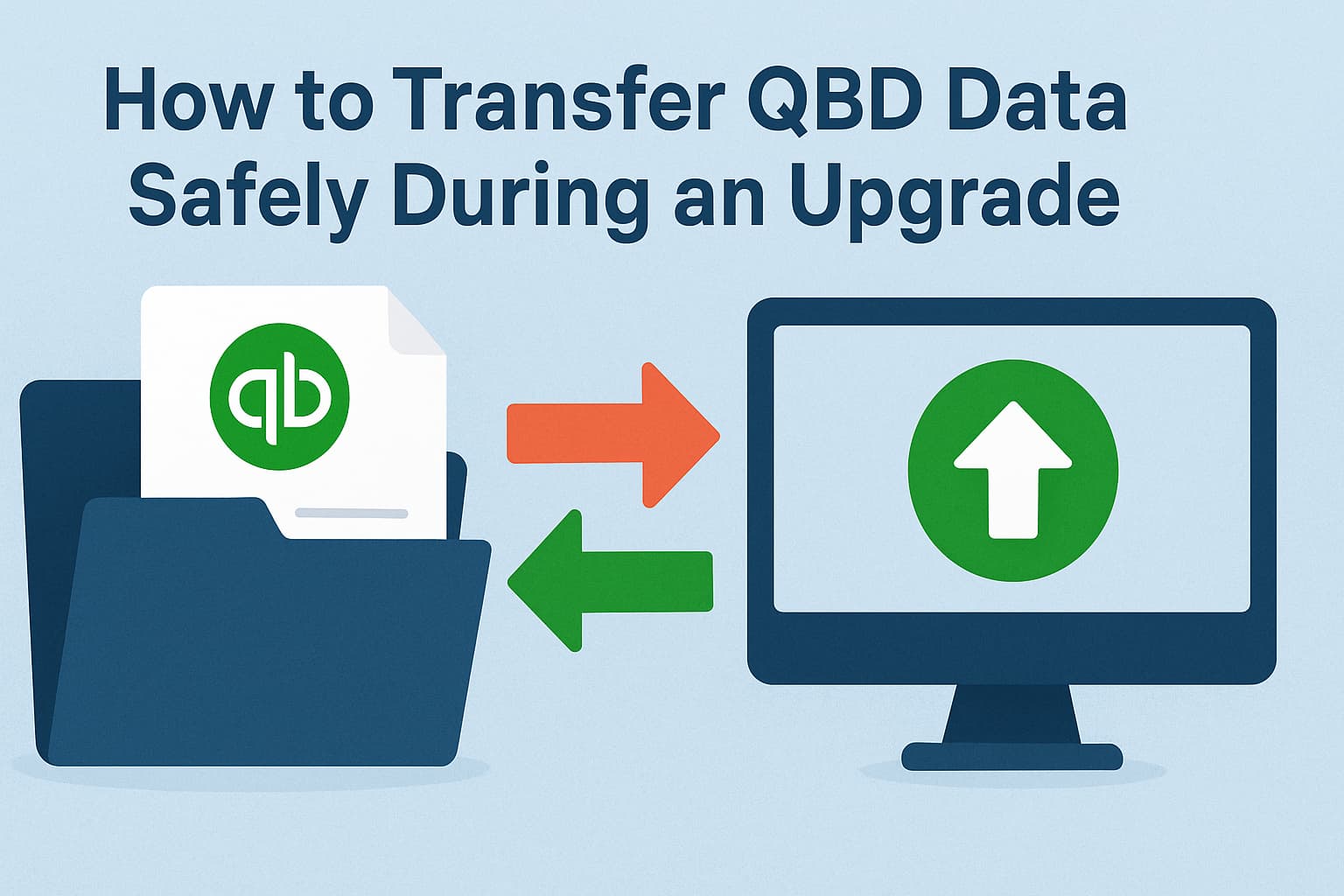 Transfer QuickBooks Desktop Data Safely During Upgrade